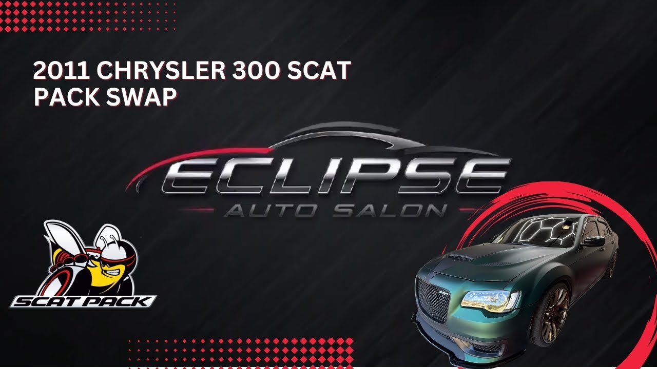 2011 Chrysler 300 Scat Pack Swap | Super IR Ceramic Tint Transformation ...