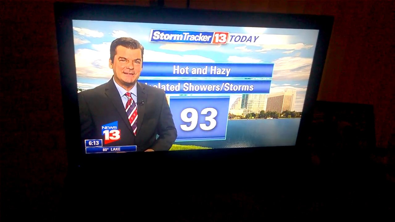 Meteorologist Jamie Martin "Weather on the Ones" News 13 July 16, 2017 ...