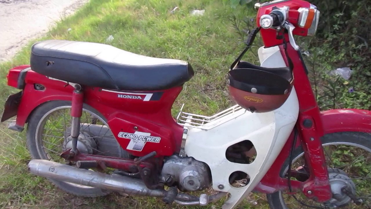 [Nguyên zin] HONDA CUP 70 SUPER DULEX chiếc xe huyền thoại - YouTube