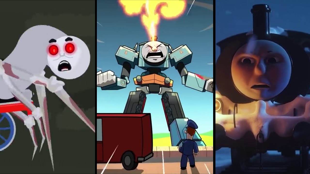 (TOP 9) Thomas EXE - Amazing Animations - YouTube
