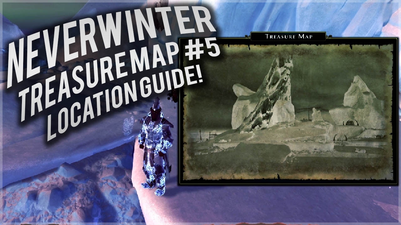 Neverwinter Treasure Map #5 location Guide - YouTube