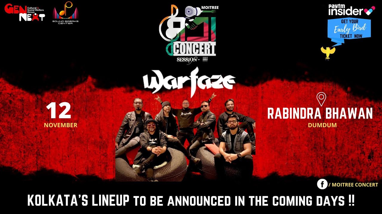 warfaze live I Moitree Concert - 4 Promo KOLKATA - YouTube