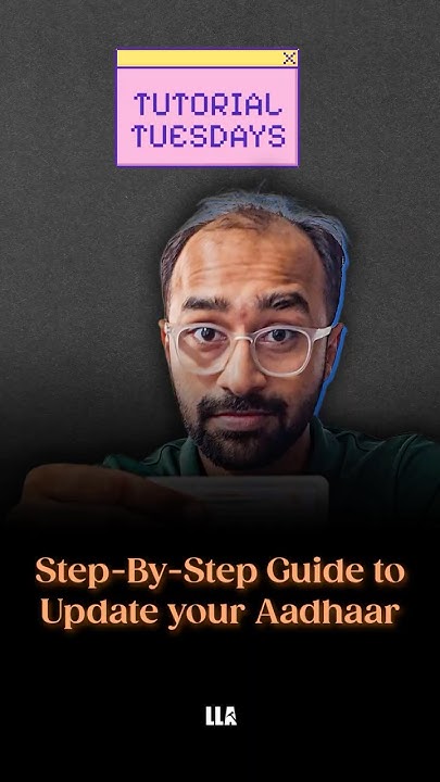 Step by Step guide to Update your Aadhar | Tutorial Tuesday Ep. 30 - YouTube