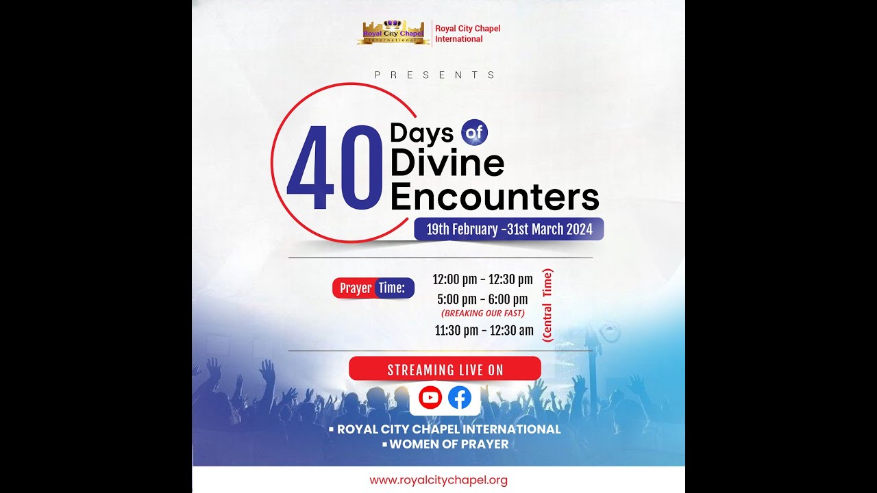 Day 3 of 40 Days of Divine Encounters - YouTube