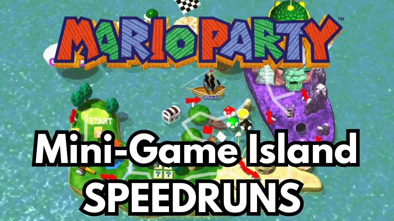 Mario Party Mini-Game Island Speedruns (day 3) - YouTube