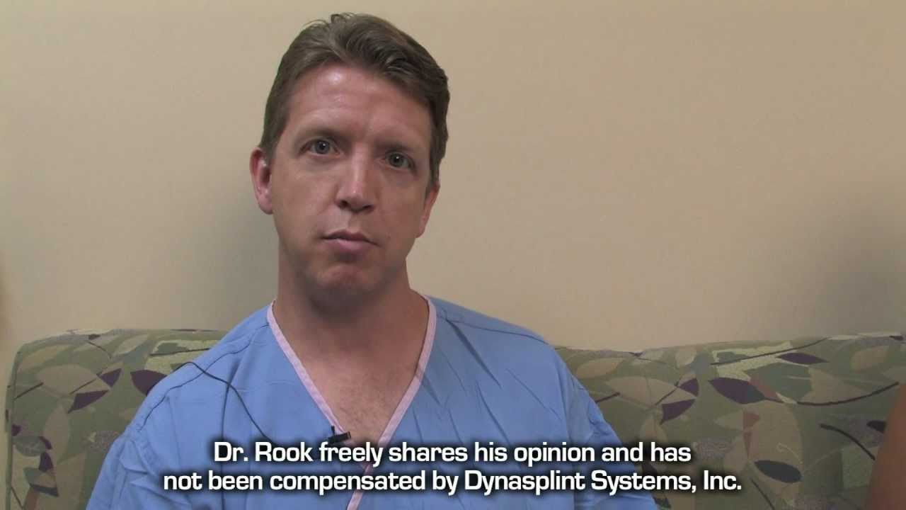 Dr Ronald Rook on Adhesive Capsulitis and Stiff Shoulder- A Dynasplint ...