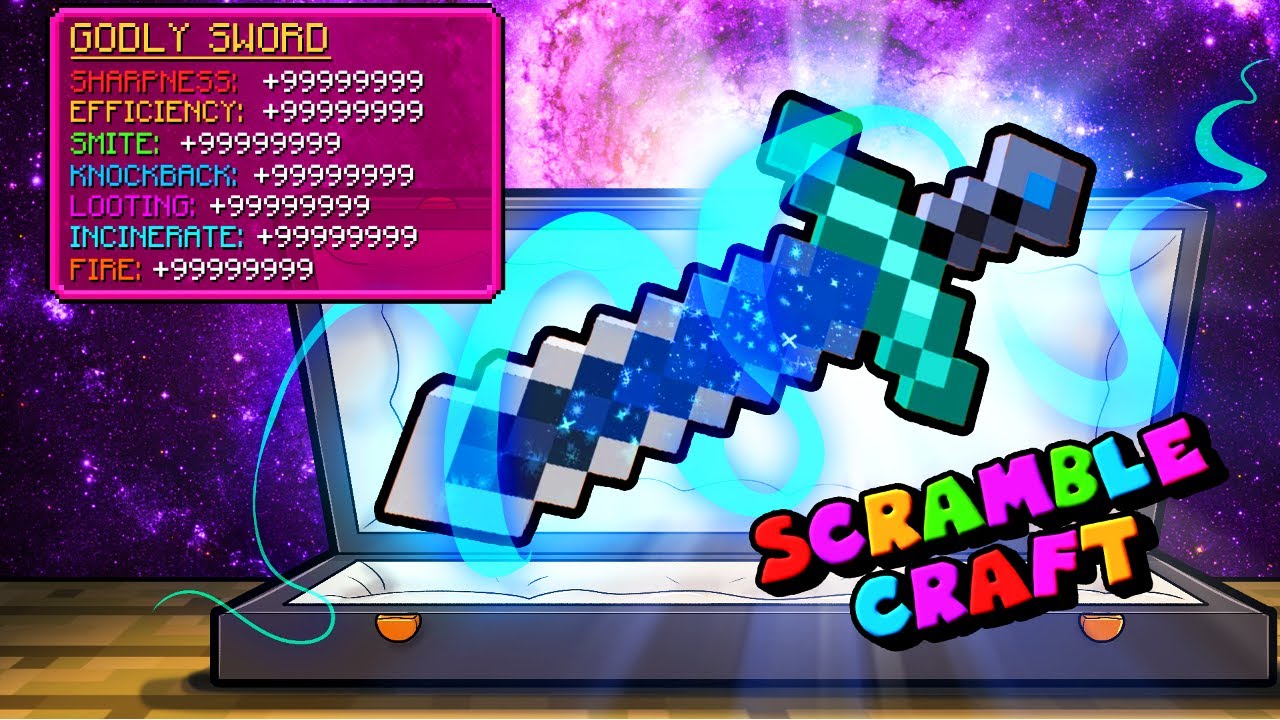 Godly Upgrade for SWORD OF COSMOS! (Scramble Craft) - YouTube