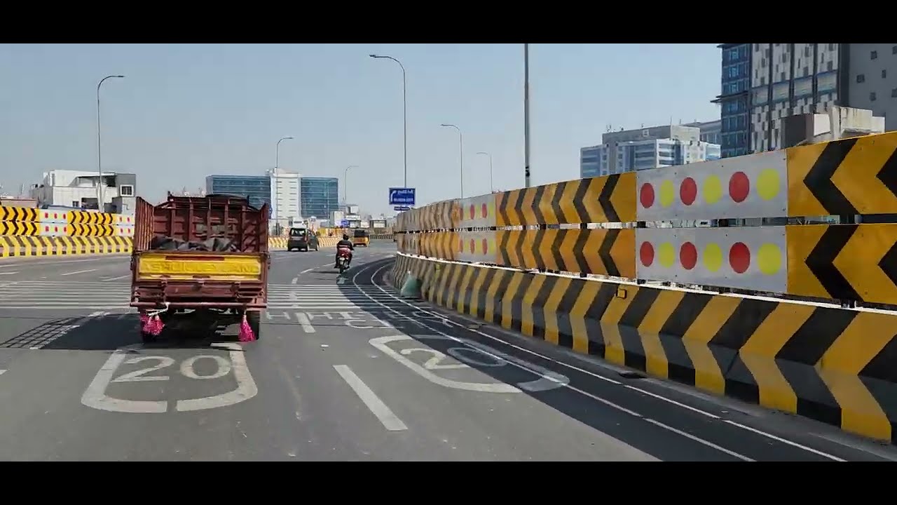 Kothaguda-Kondapur Flyover, Hyderabad - YouTube