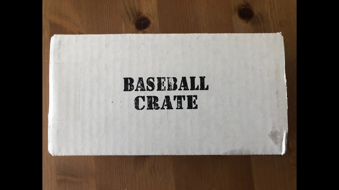 Baseball Crate - April 2018!!! - YouTube