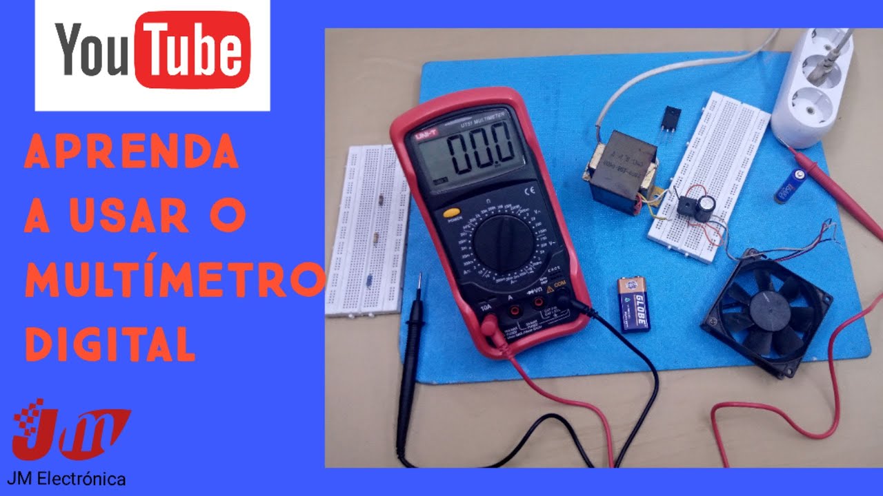 Como usar o multímetro Digital parte 2 - YouTube