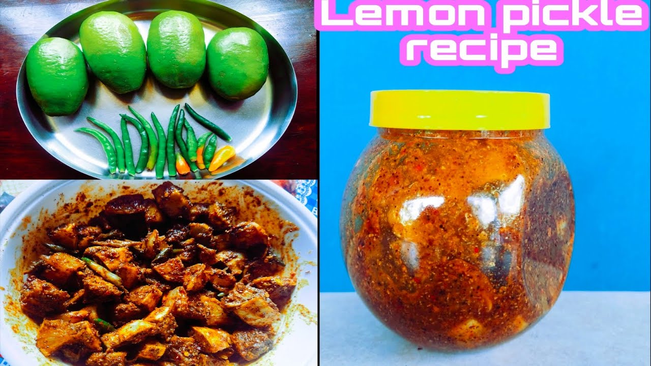 Nimbu ka achar recipe#Lemon pickle recipe#kaji nemur jola asar. - YouTube