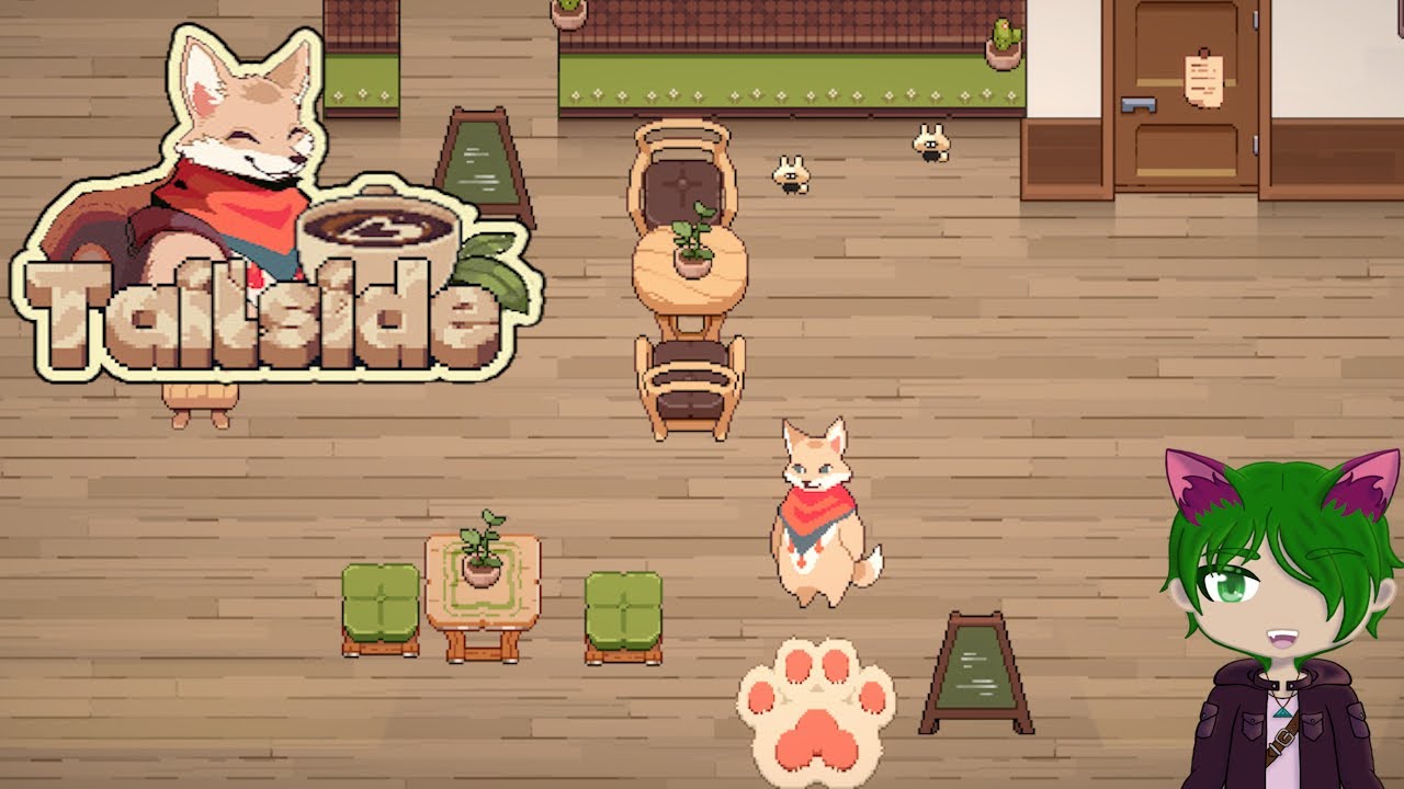 Let make a cute Café everyone!! Tailside: Coxy cafe sim, Playtest - YouTube