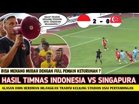 🔴 HIGHLIGHT HASIL TIMNAS INDONESIA VS SINGAPURA FIFA ASEAN CUP 2026 SUDAH KELAS ASIA ⁉️