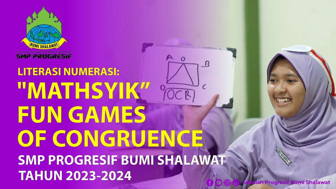 LITERASI NUMERASI: "MATHSYIK" FUN GAMES OF CONGRUENCE - SMP PROGRESIF ...