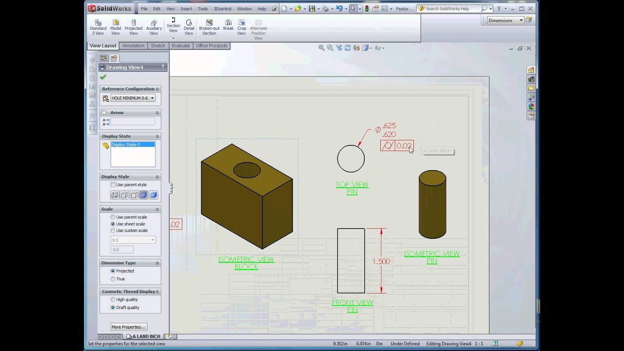 Geometric Dimensioning and Tolerancing, Part 4, 2D and 3D Tolerancing ...