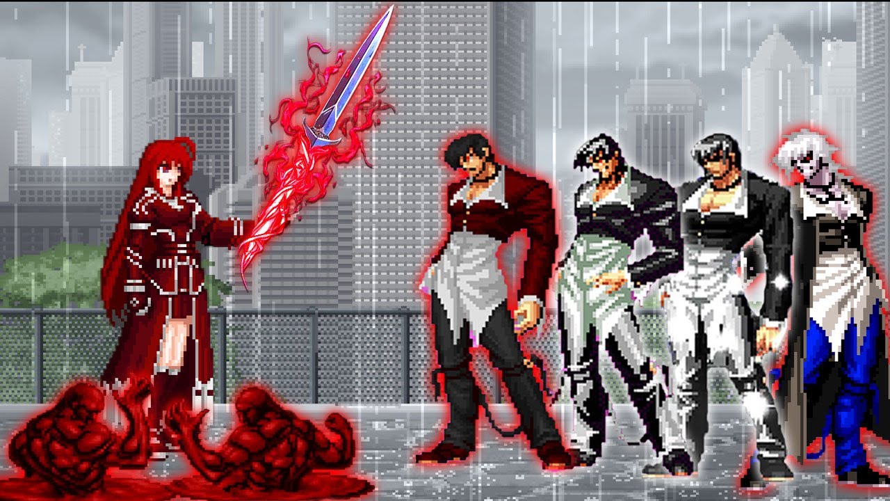 [Mugen KOF] Voltage Zeroko Pre Vs Orochi Iori Qs Team - YouTube