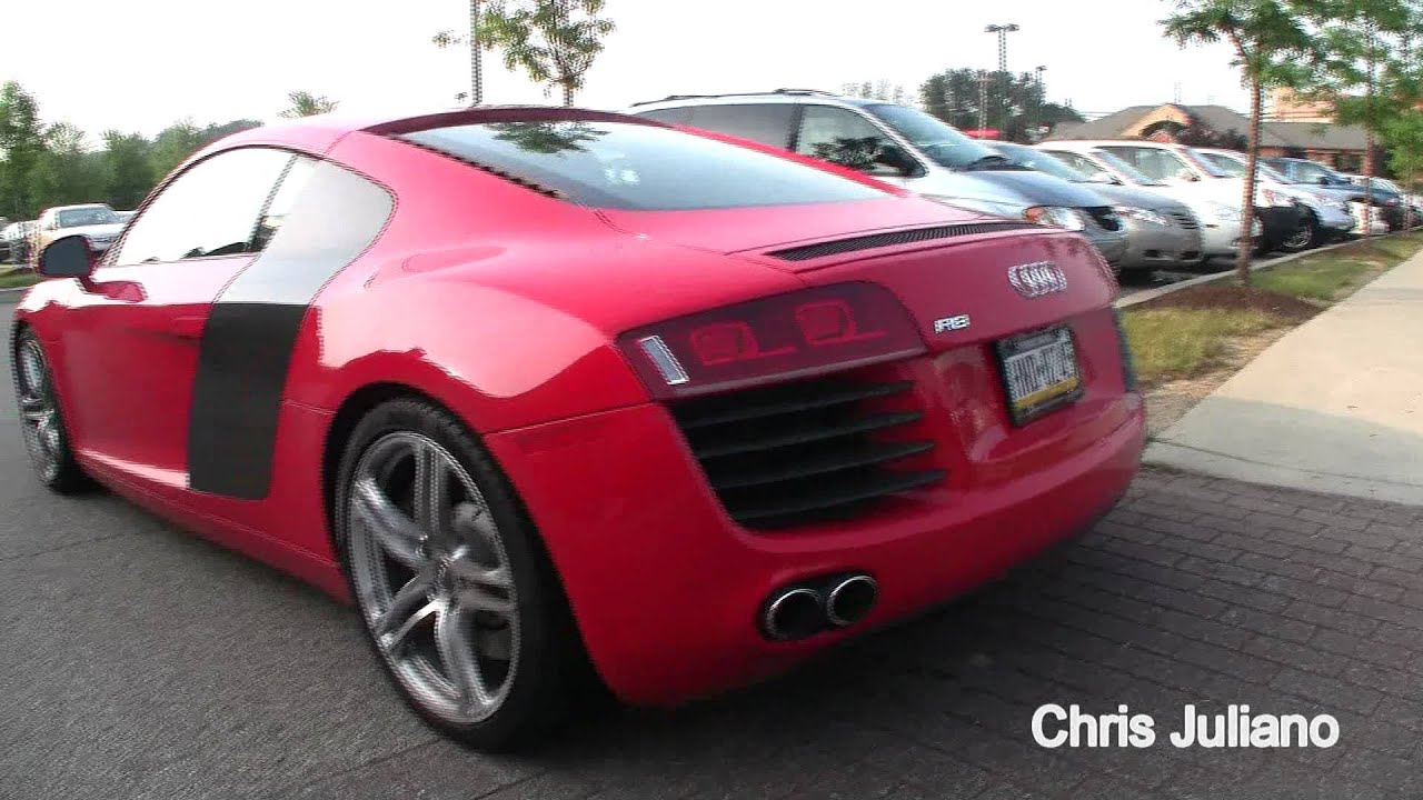 Red Audi R8 - YouTube