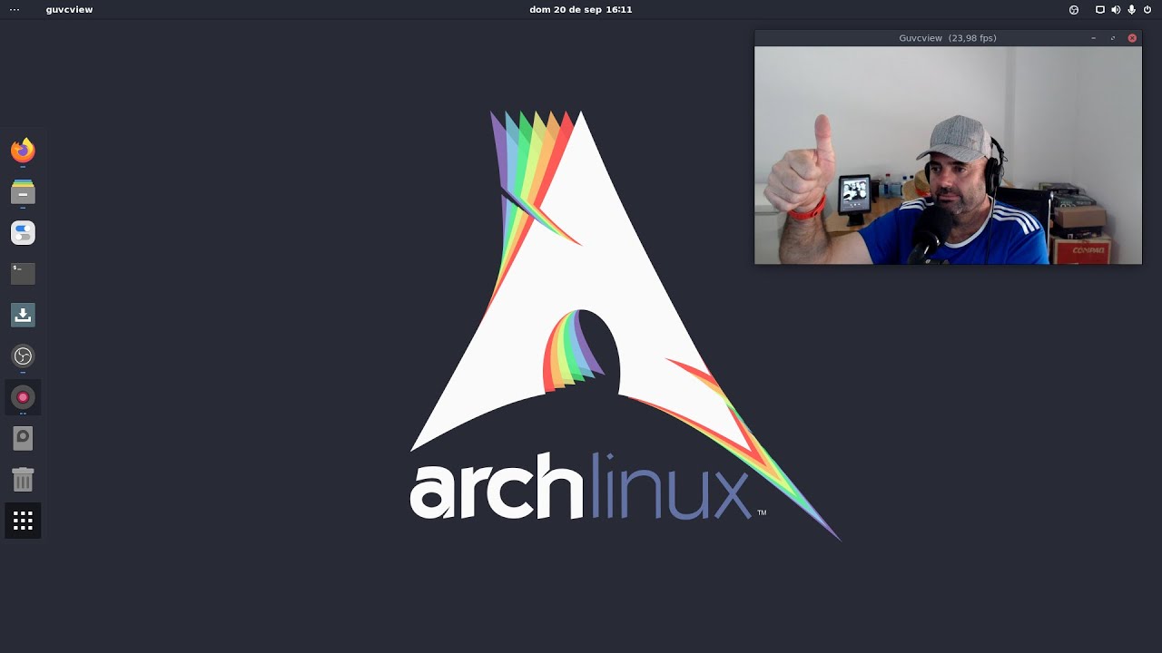 Arch Linux Gnome ha visitado mi viejo PC Lenovo (vía Anarchy installer ...