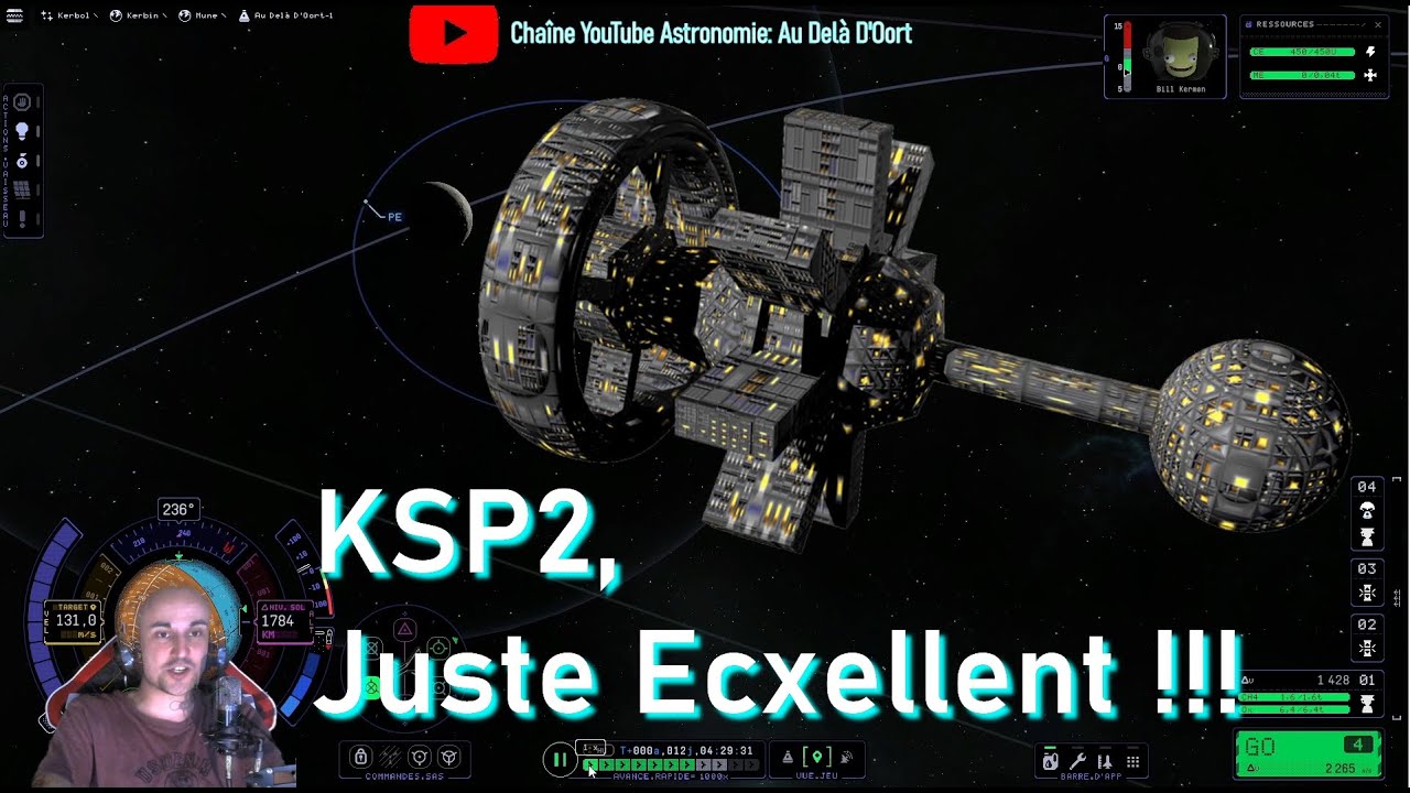 🪐 Aller / Retour Kerbin - Mun - DÉCOUVERTE KSP2 - YouTube