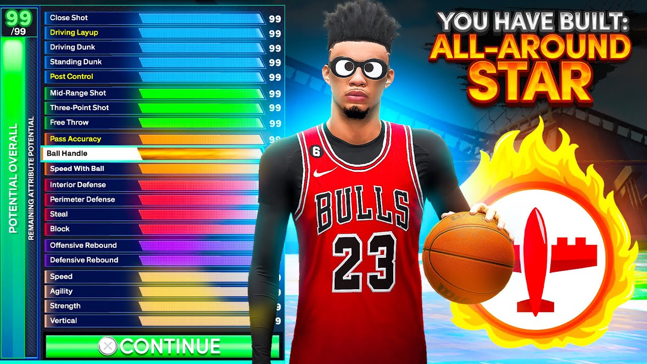 *NEW* ALL AROUND STAR BUILD IS THE BEST BUILD IN NBA 2K25! GAMEBREAKING ...