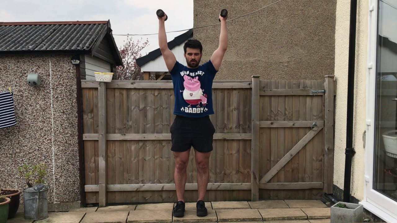 DB Shoulder Press 21s - YouTube