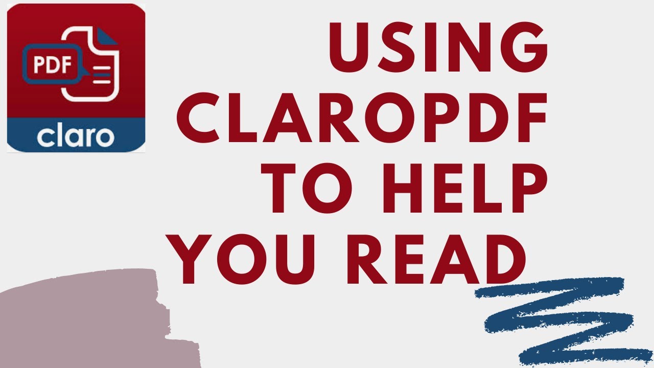 ClaroPDF App as a PDF reader and more - YouTube