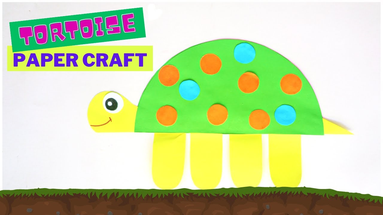 Tortoise / Turtle Paper Craft Tutorial - YouTube