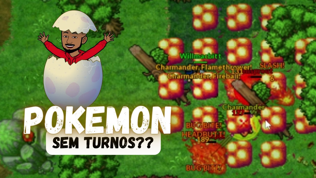 Pokemon? Tibia? MMORPG? Sem Turnos? - YouTube