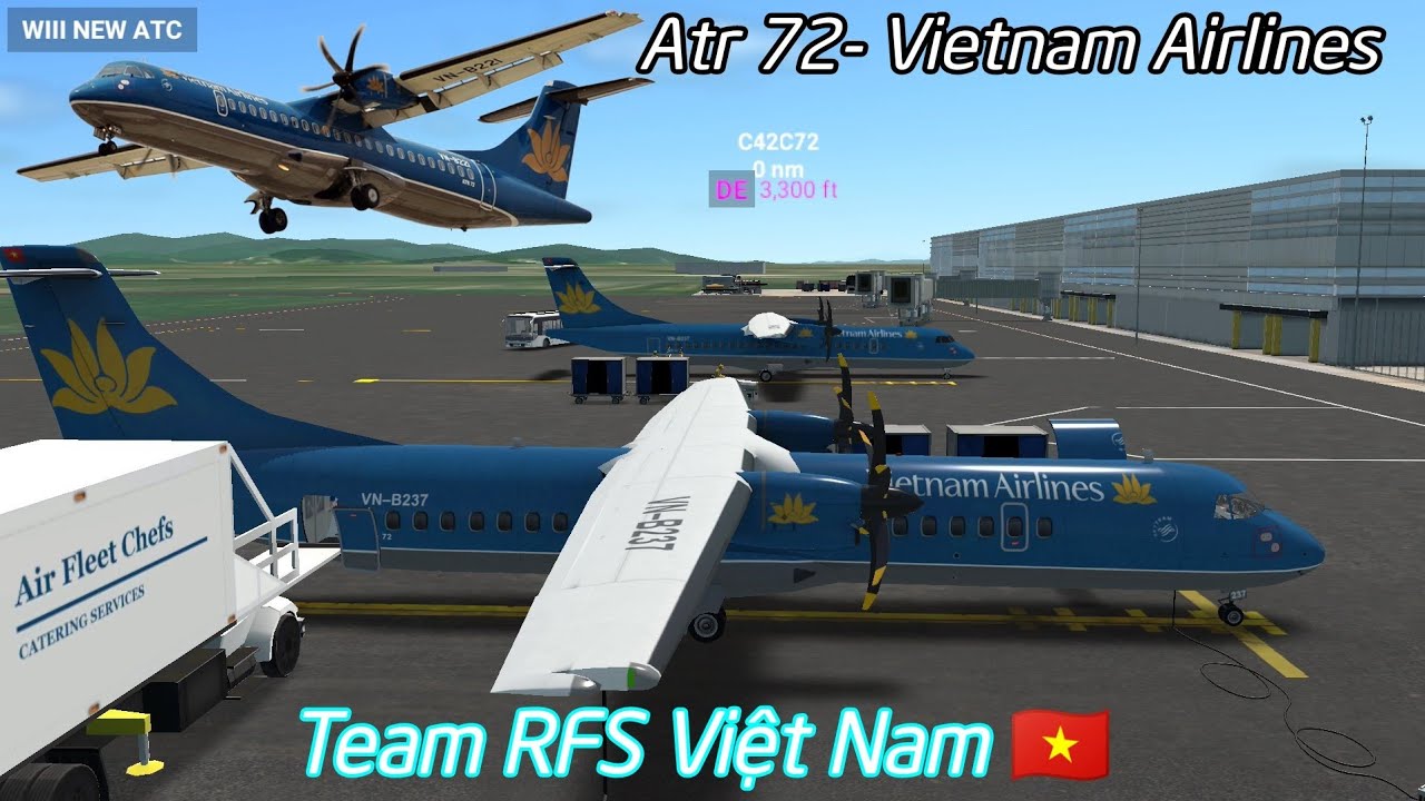 RFS-Real Flight Simulator 2.1.9 - Vinh - Thái Lan VVVH/VTUD (Atr 72 ...