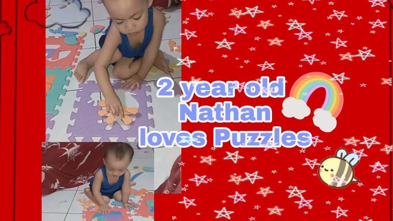 Puzzles for Kids//Nathan loves Puzzles - YouTube
