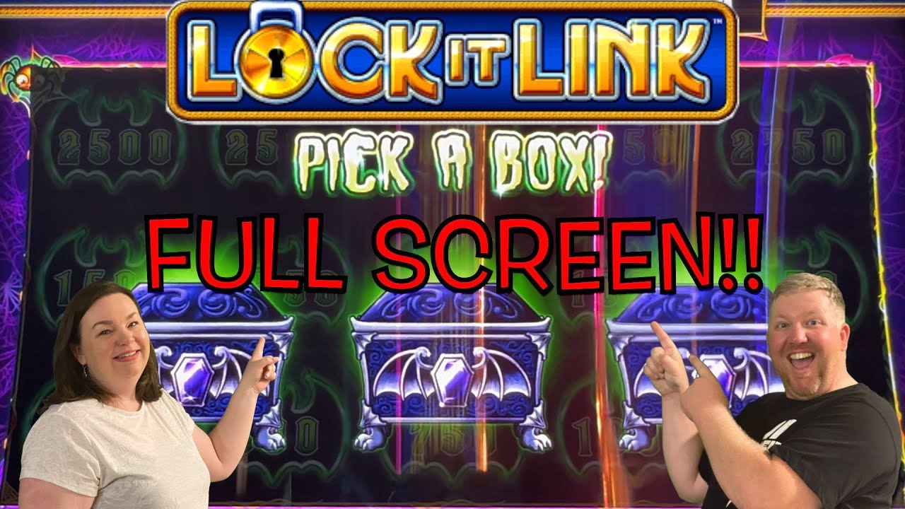 FINALLY!! I landed a full screen on a Lock It Link! All kinds of ...