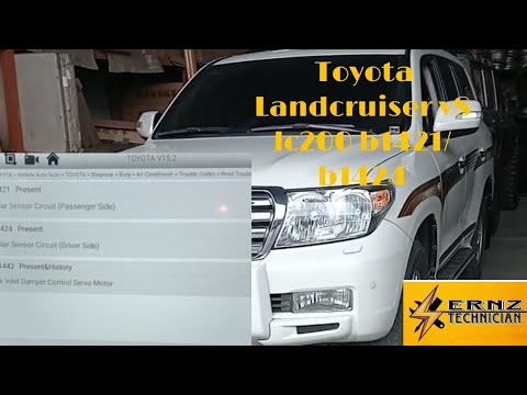 paano mag trouble shoot ng Toyota Landcruiser v8 LC200,pag mayron error ...