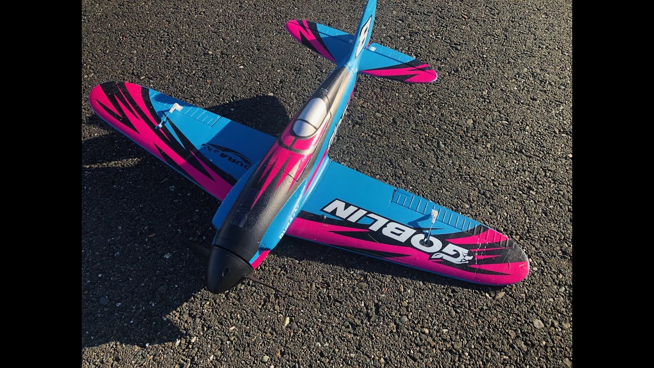 RC Durafly Goblin Maiden Flight - YouTube