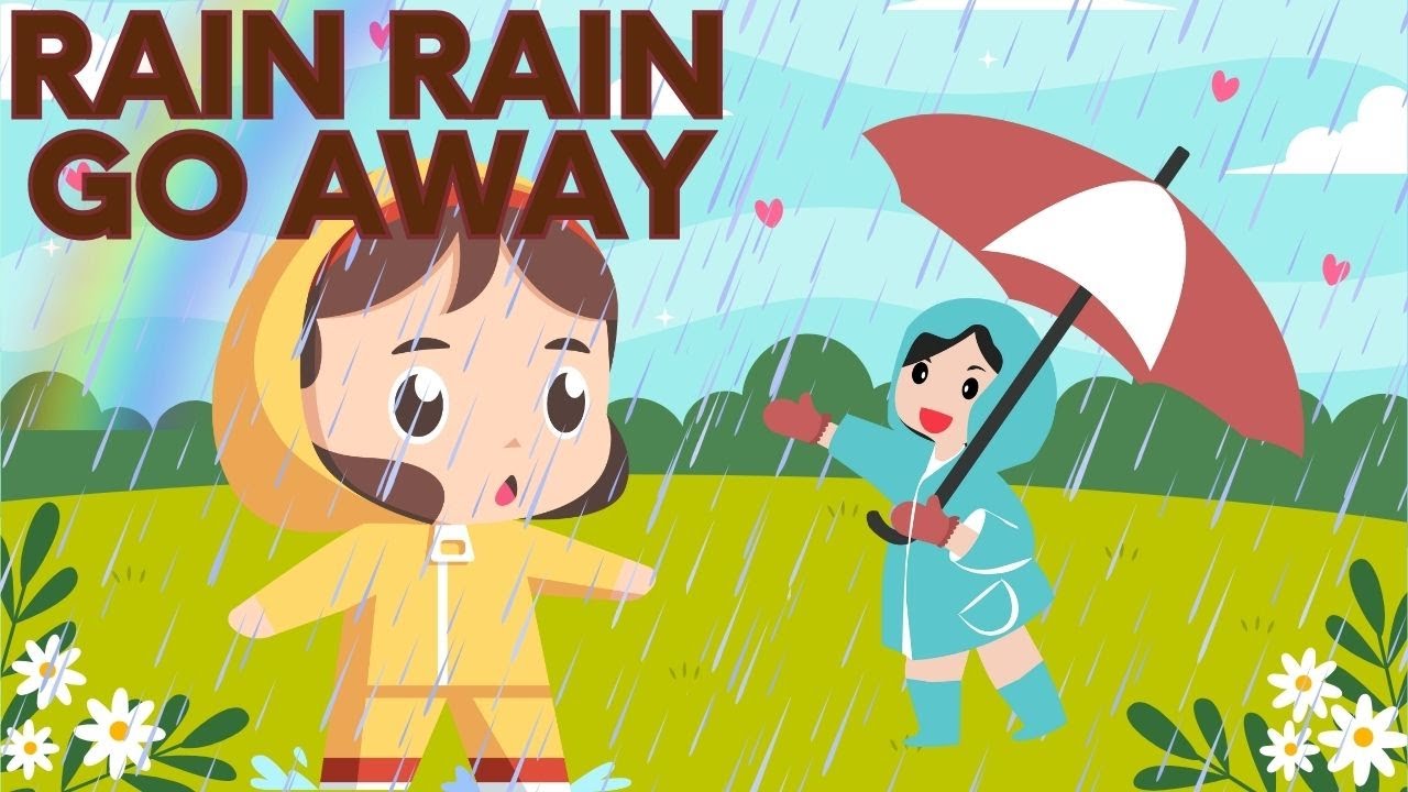 Rain Rain Go Away Nursery rhymes | #kidssongs - YouTube