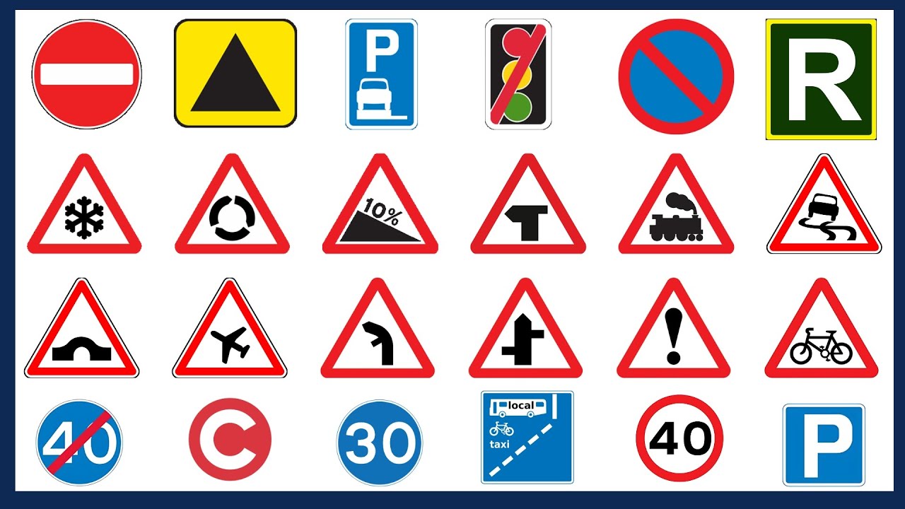 🚦 Road Signs Test 🧠 Can You Pass the UK Highway Code Driving Theory ...