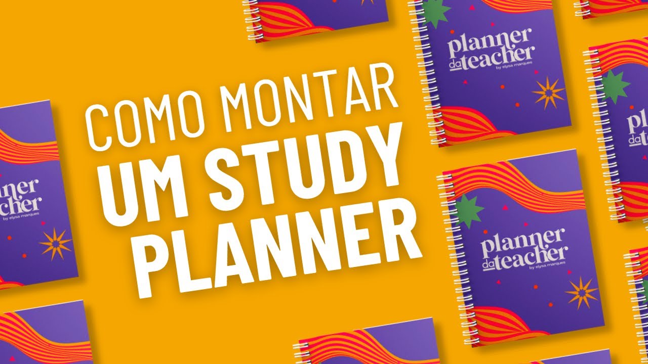 Como montar um Study Planner - YouTube