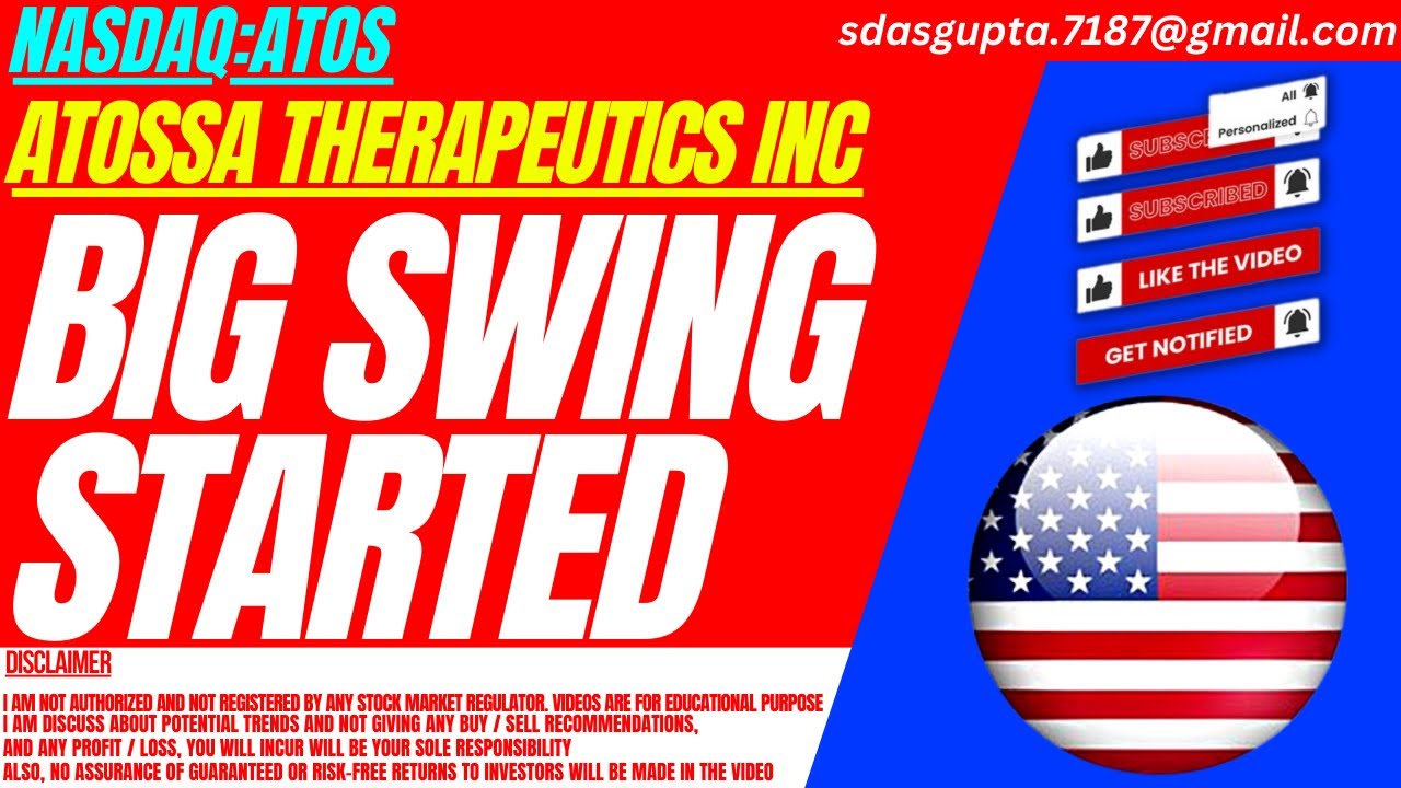 BIG SWING STARTED : ATOS STOCK ANALYSIS | ATOSSA THERAPEUTICS STOCK ...