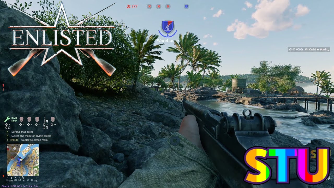 Enlisted Gameplay Pacific War Guadalcanal Coast East (Invasion) - YouTube