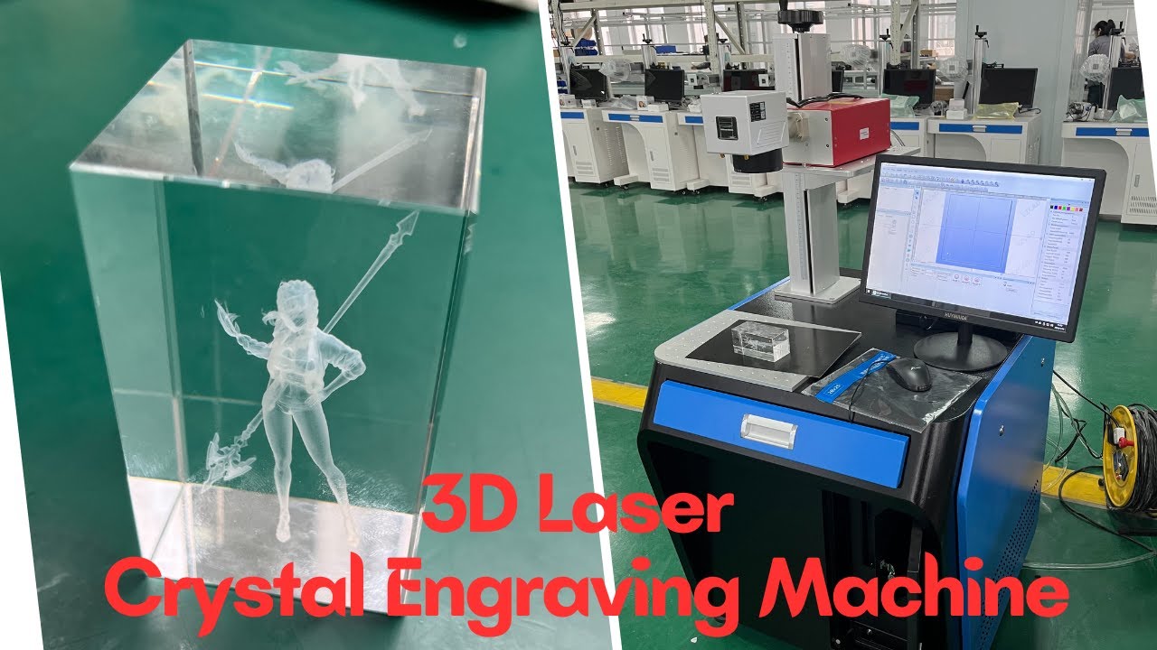 3D Laser Crystal Engraving Machine | UV laser marking machine - YouTube