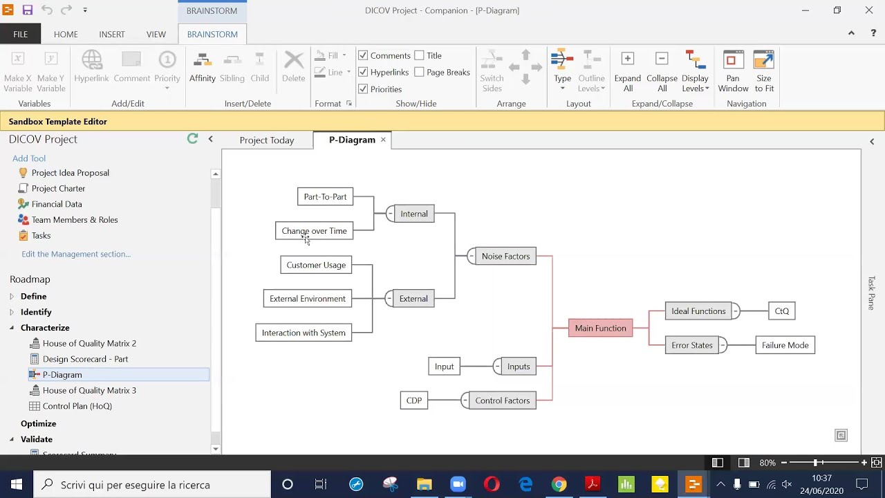 Companion by Minitab | Webinar: Creazione di template di progetto - YouTube
