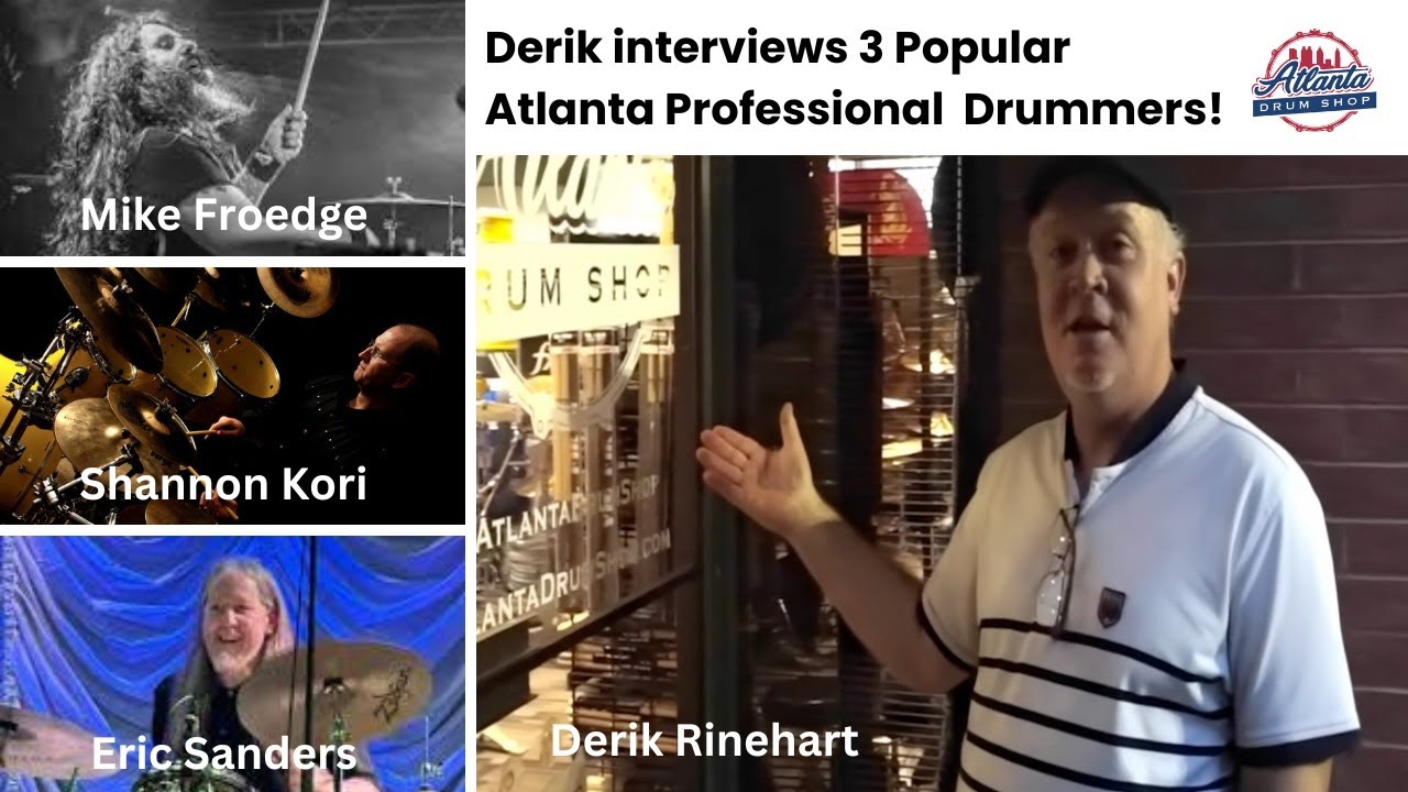 Check out Atlanta Pro Drummers: Mike Froedge, Shannon Kori, & Eric ...