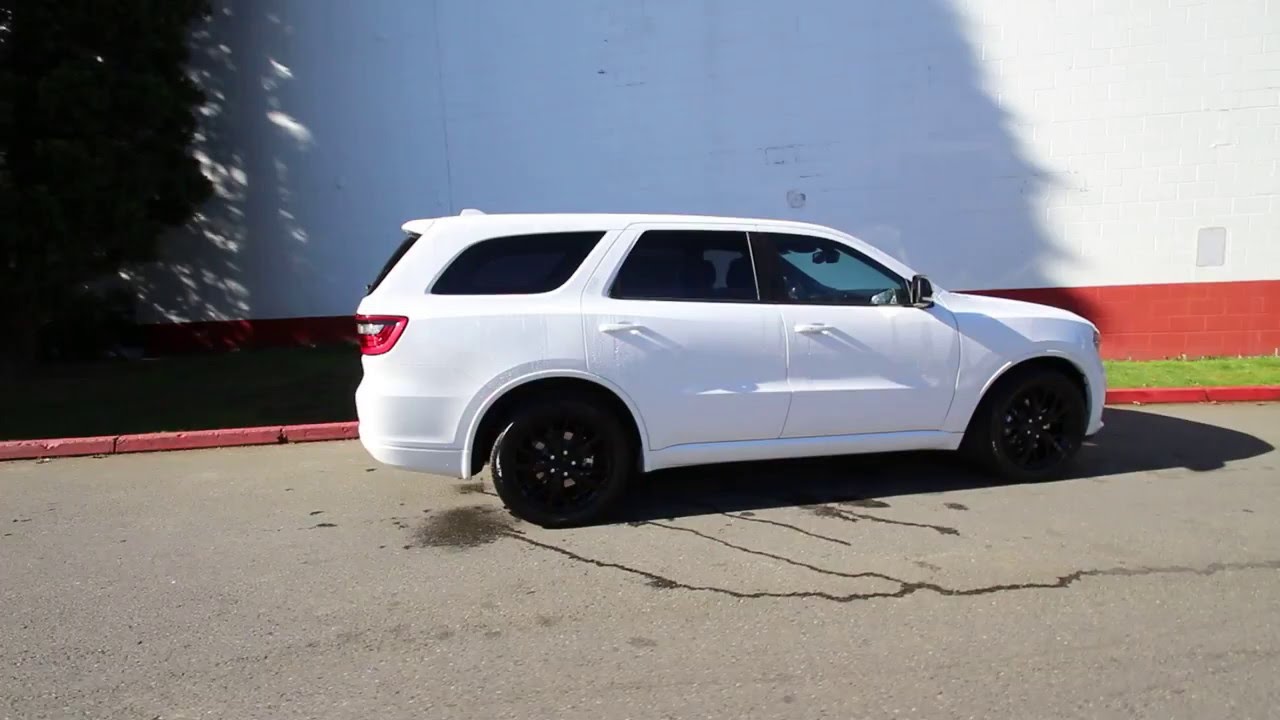 2016 Dodge Durango R/T | White | GC323602 | Redmond | Seattle - YouTube