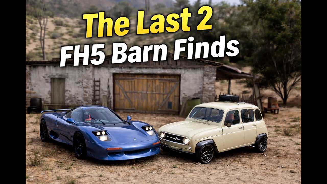 The Last Two Barn Finds in FH5 (How to Unlock Them) - YouTube