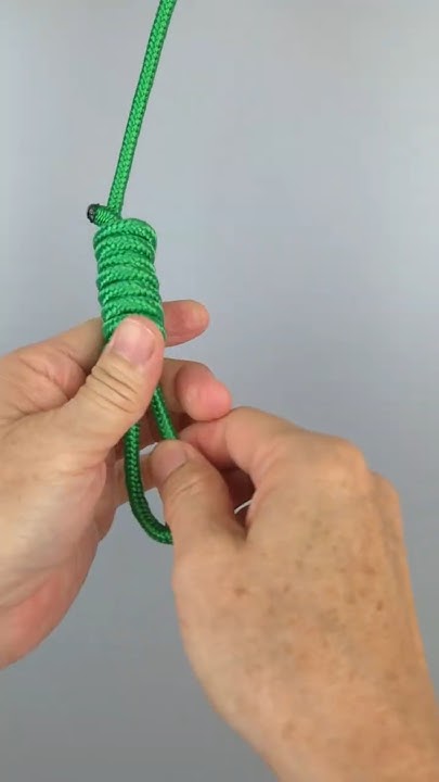 How To Tie Hangman's Knot - YouTube