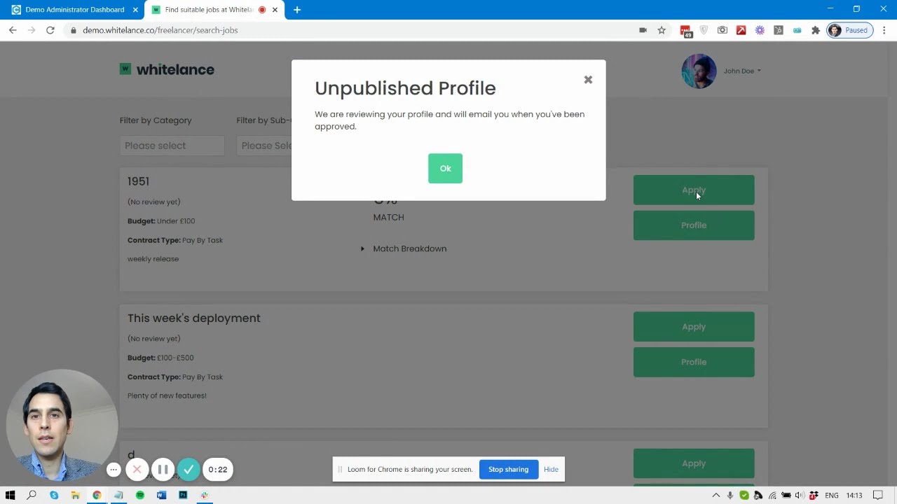 Admin Approval Required - YouTube