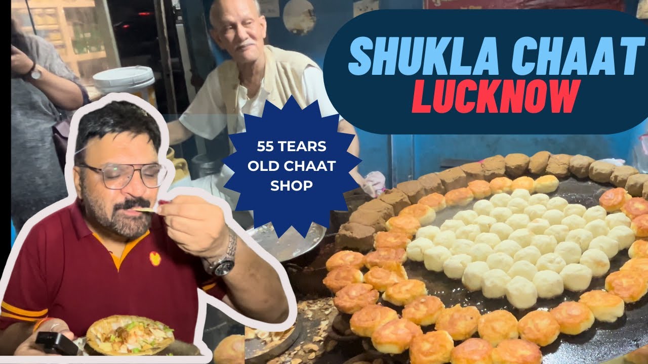 Shukla Chaat Lucknow I Lucknow Famous Food I Lucknow Street Food I ...