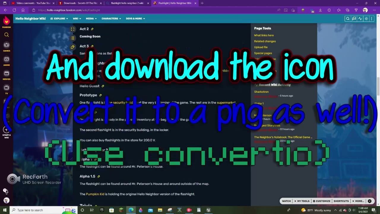 HELLO MOD KIT TUTORIALS: Episode 2: Changing an icon for a BP object ...