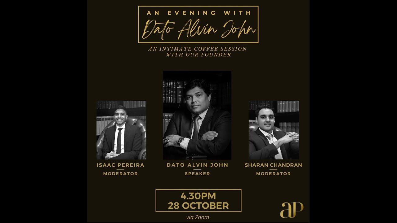 Coffee Session with Dato Alvin John - YouTube