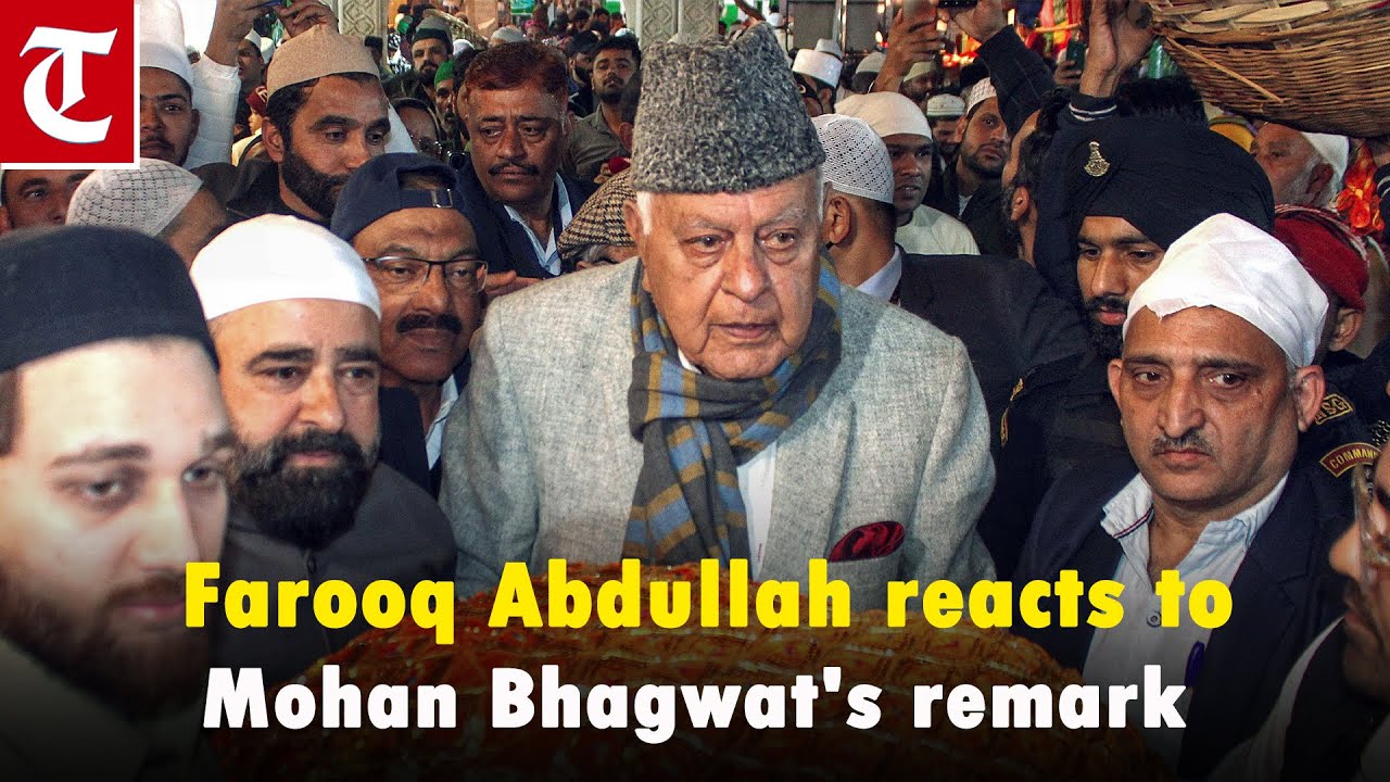 'India belongs to all of us': Farooq Abdullah reacts to Mohan Bhagwat's ...