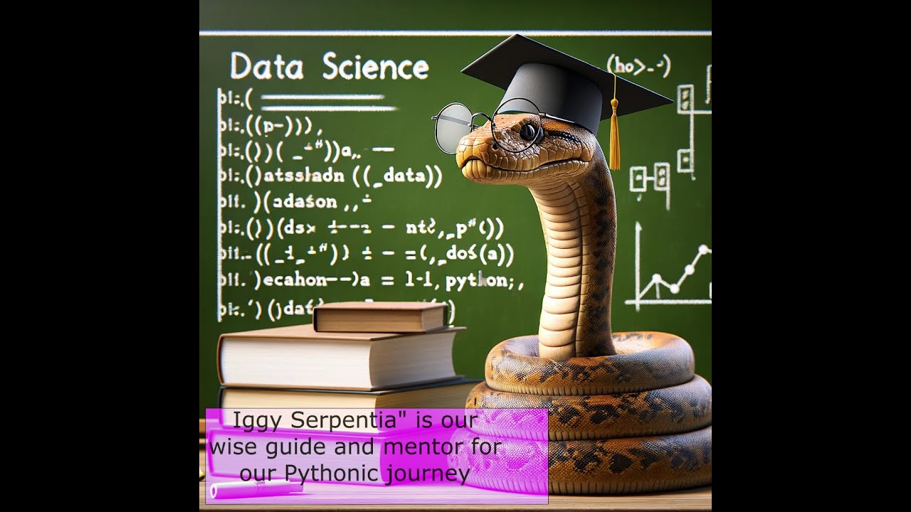 Embark on a Python Odyssey with Iggy Serpentia: Master AI and Machine ...